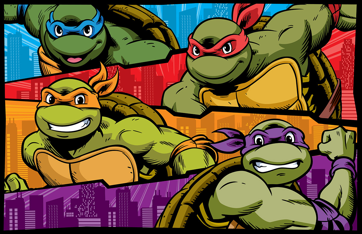 Anthony Petrie Print + Product Design, Inc. - Teenage Mutant Ninja ...