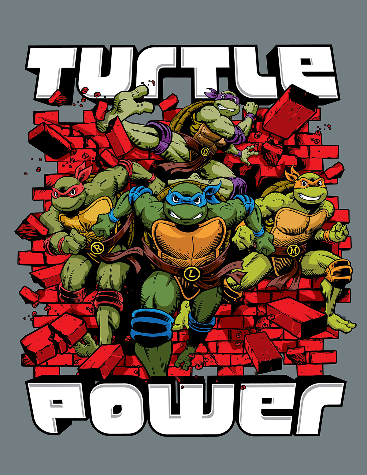 Anthony Petrie Print + Product Design, Inc. - Teenage Mutant Ninja ...