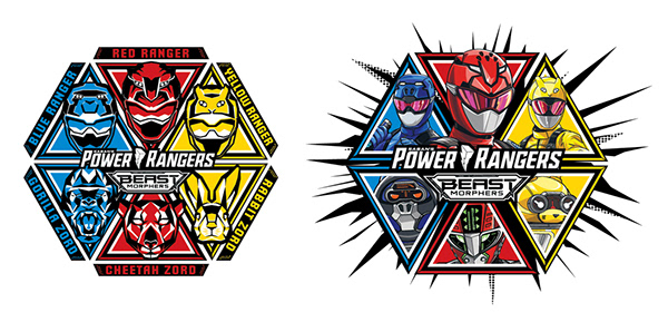 Anthony Petrie Print + Product Design, Inc. - Power Rangers Beast ...