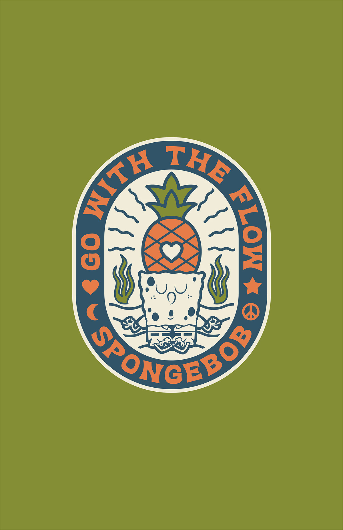 Anthony Petrie Print + Product Design, Inc. - SpongeBob Zen Consumer ...
