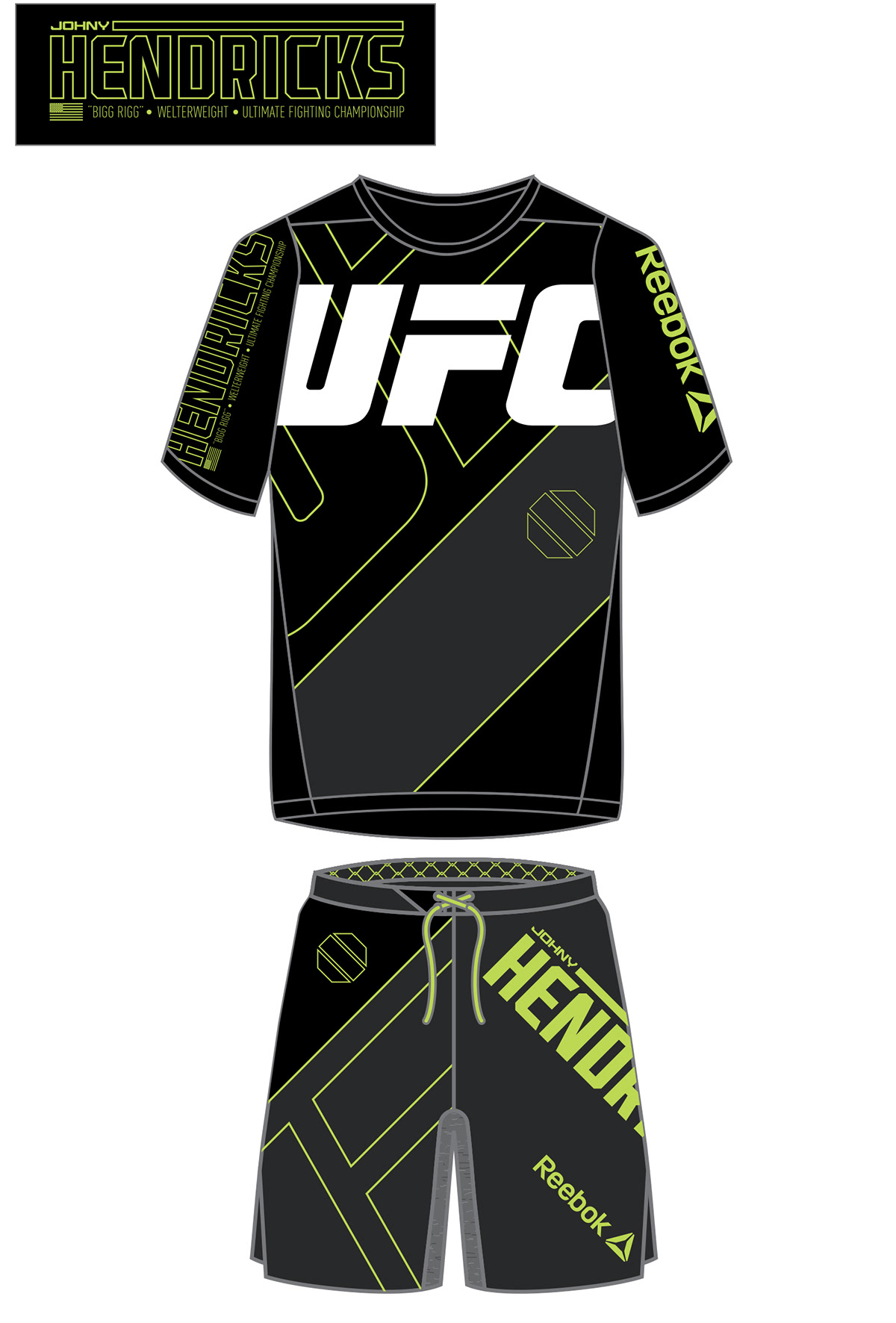 Anthony Petrie Print + Product Design, Inc. - Reebok x UFC Concept Art ...