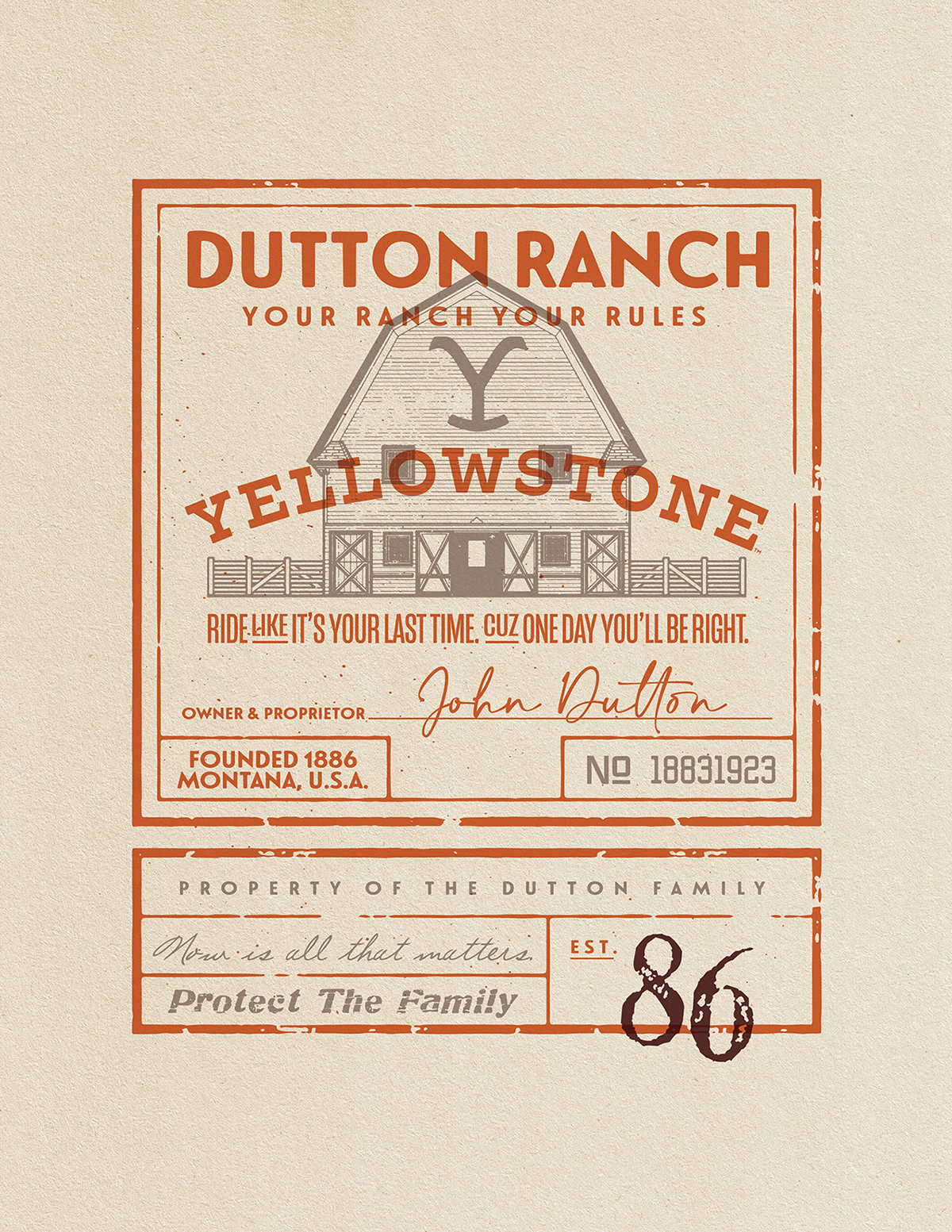 Anthony Petrie Print + Product Design, Inc. - YELLOWSTONE Consumer ...