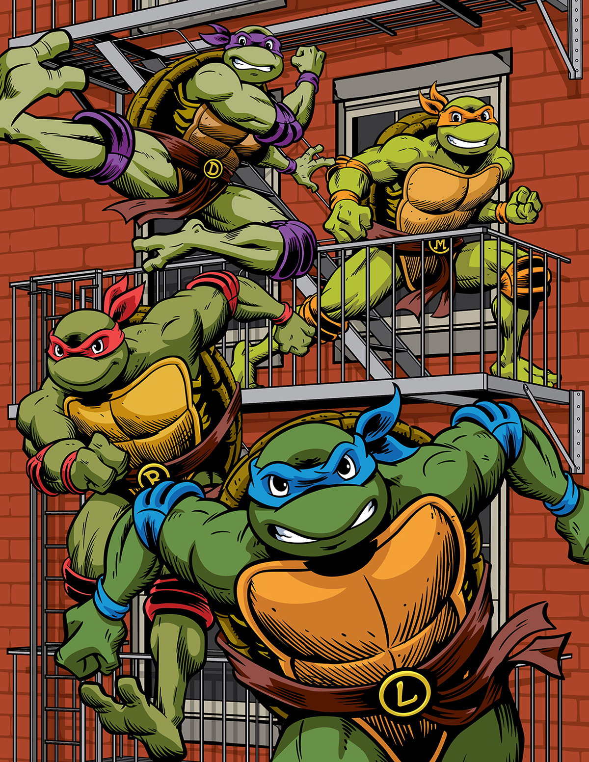 Anthony Petrie Print + Product Design, Inc. - Teenage Mutant Ninja ...