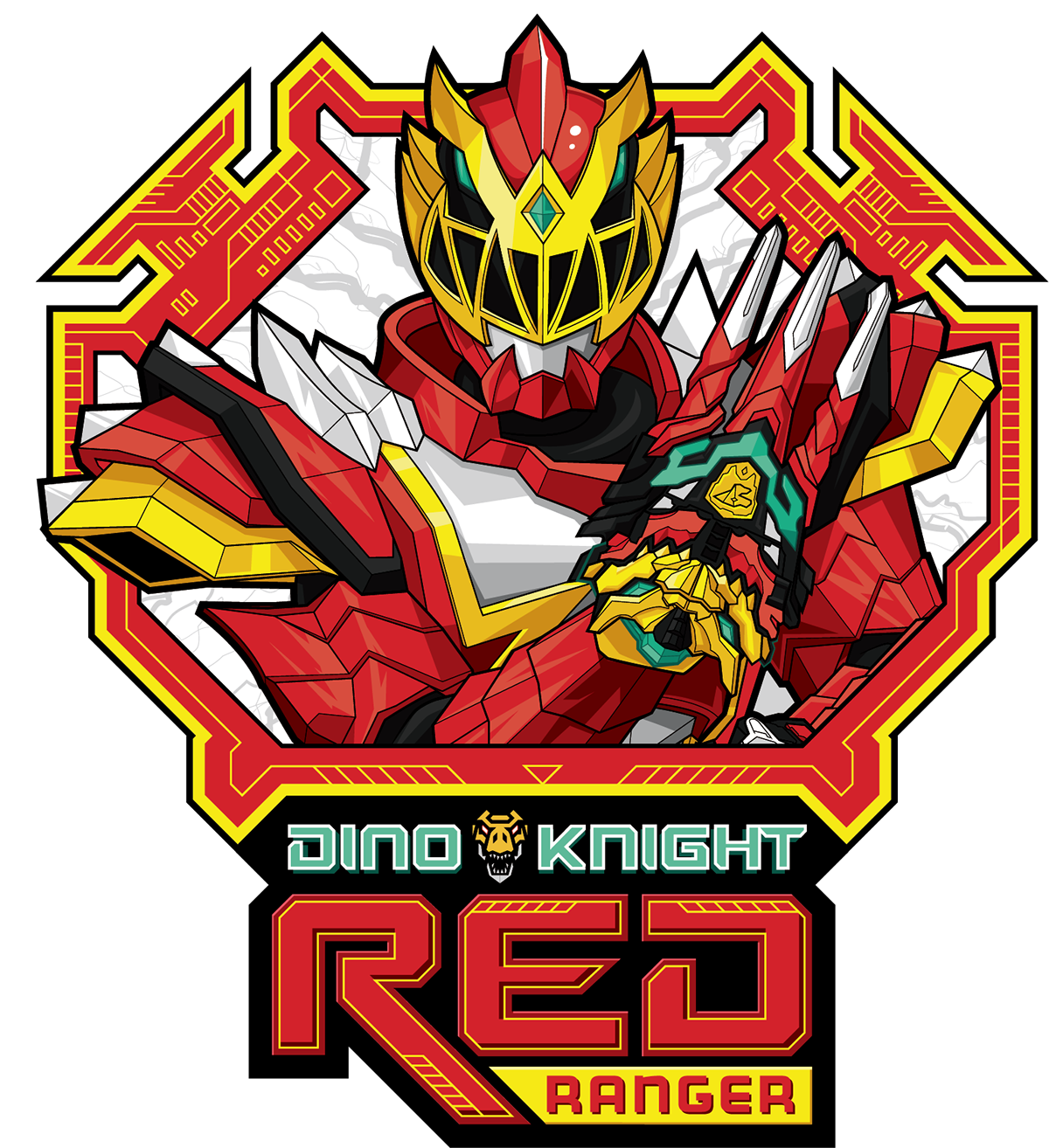 Anthony Petrie Print + Product Design, Inc. - Power Rangers Dino Fury ...