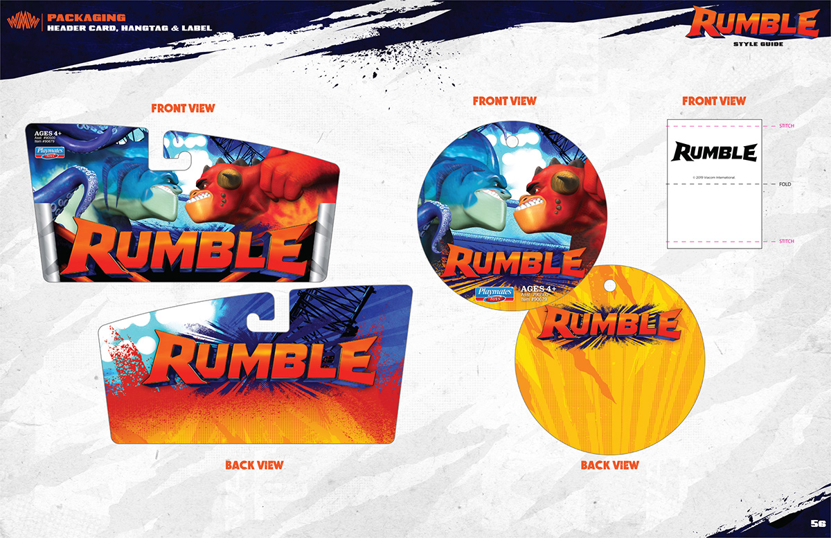 Anthony Petrie Print + Product Design, Inc. - RUMBLE CP Style Guide ...