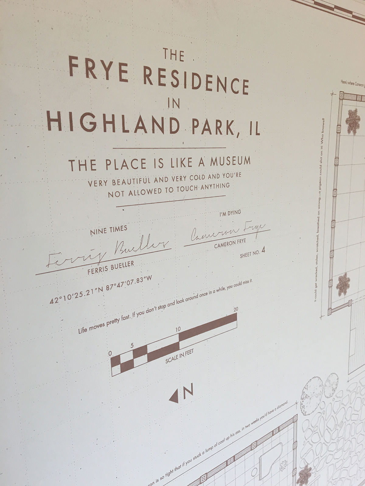Anthony Petrie Print + Product Design, Inc. - Mid-Century Modern Museum Map