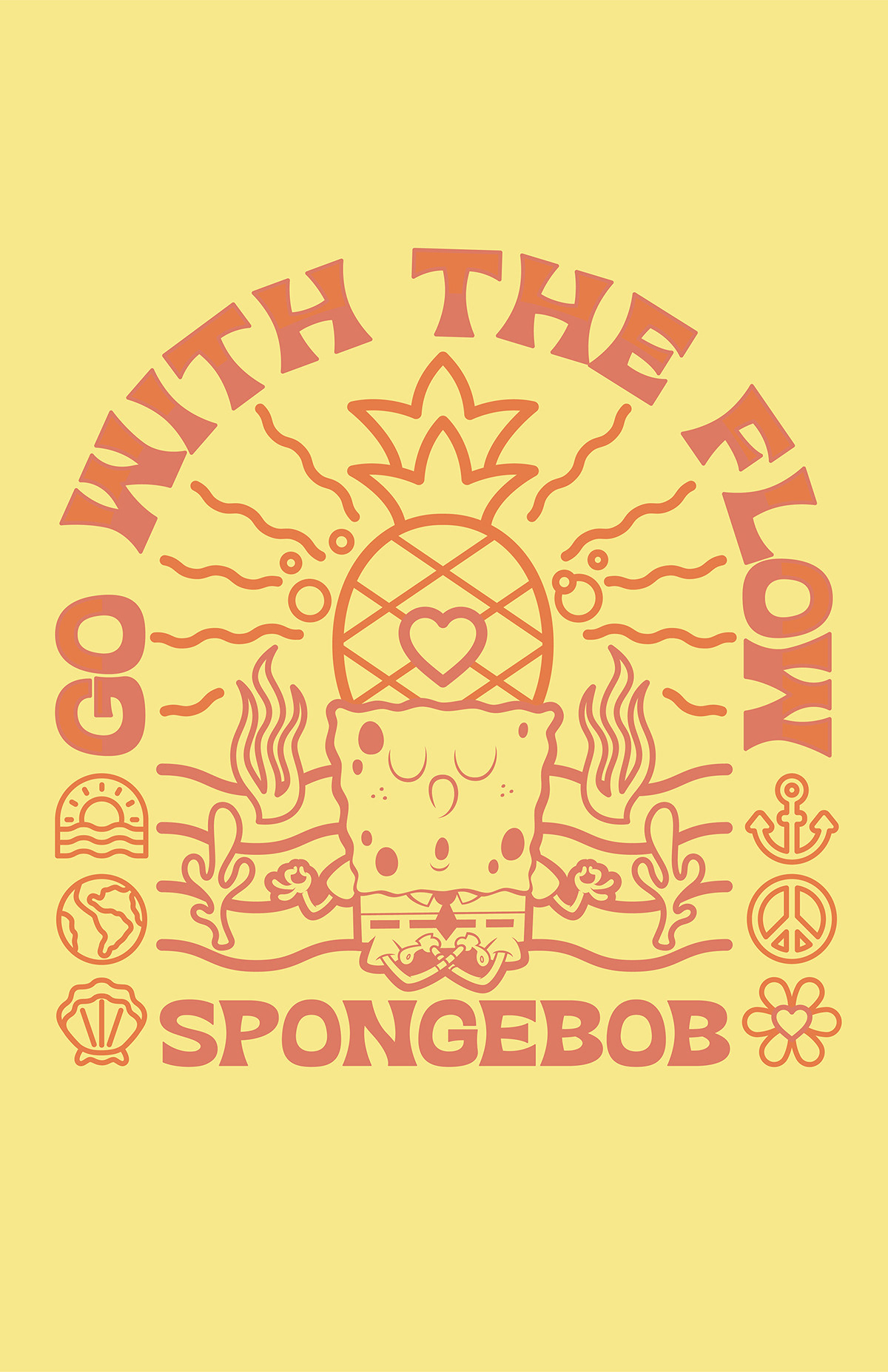 Anthony Petrie Print + Product Design, Inc. - SpongeBob Zen Consumer ...