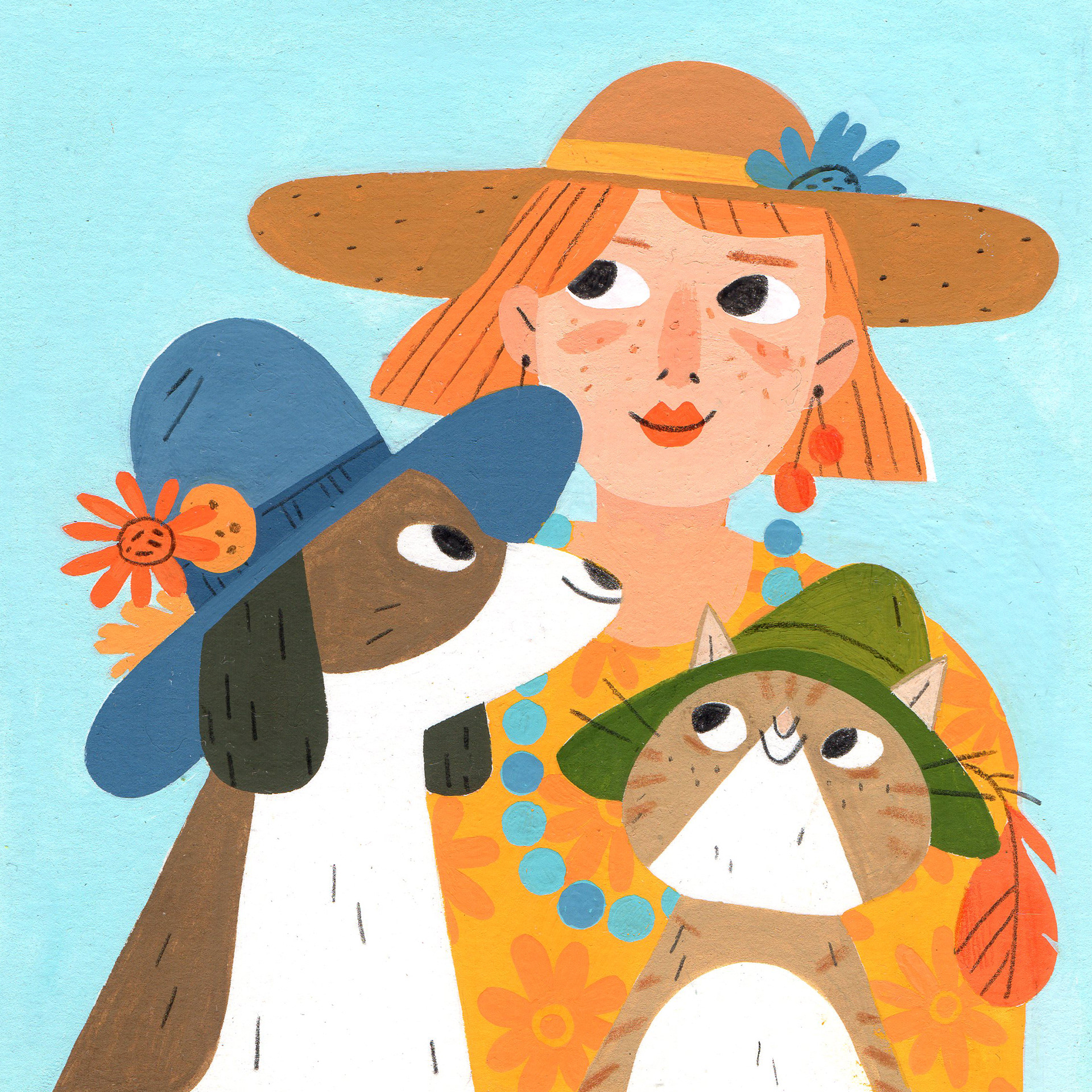 Stacey Thomas - traditional illustration