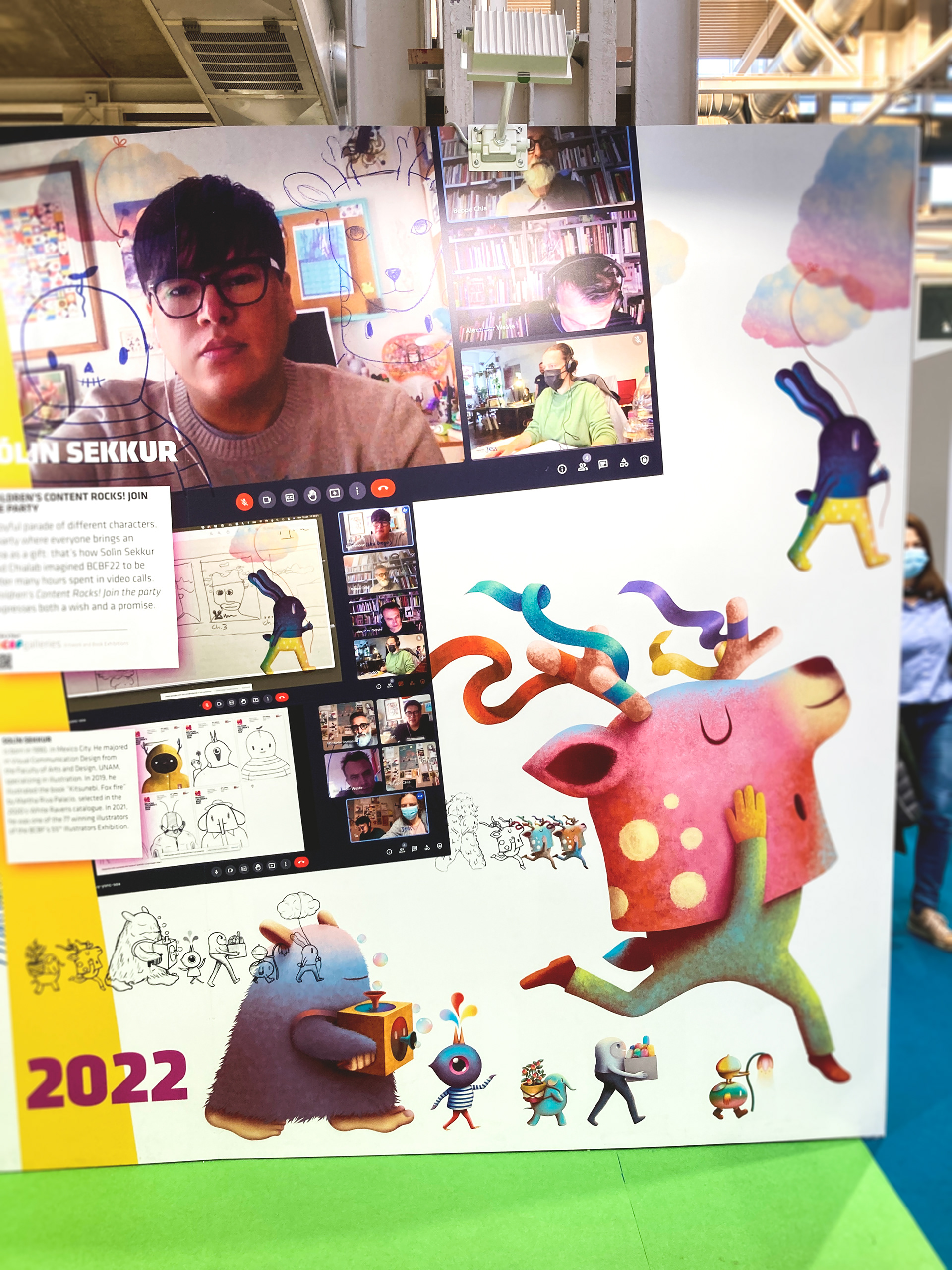 Solin Sekkur Portafolio - Bologna Children's Book Fair 2022 Visual Identity