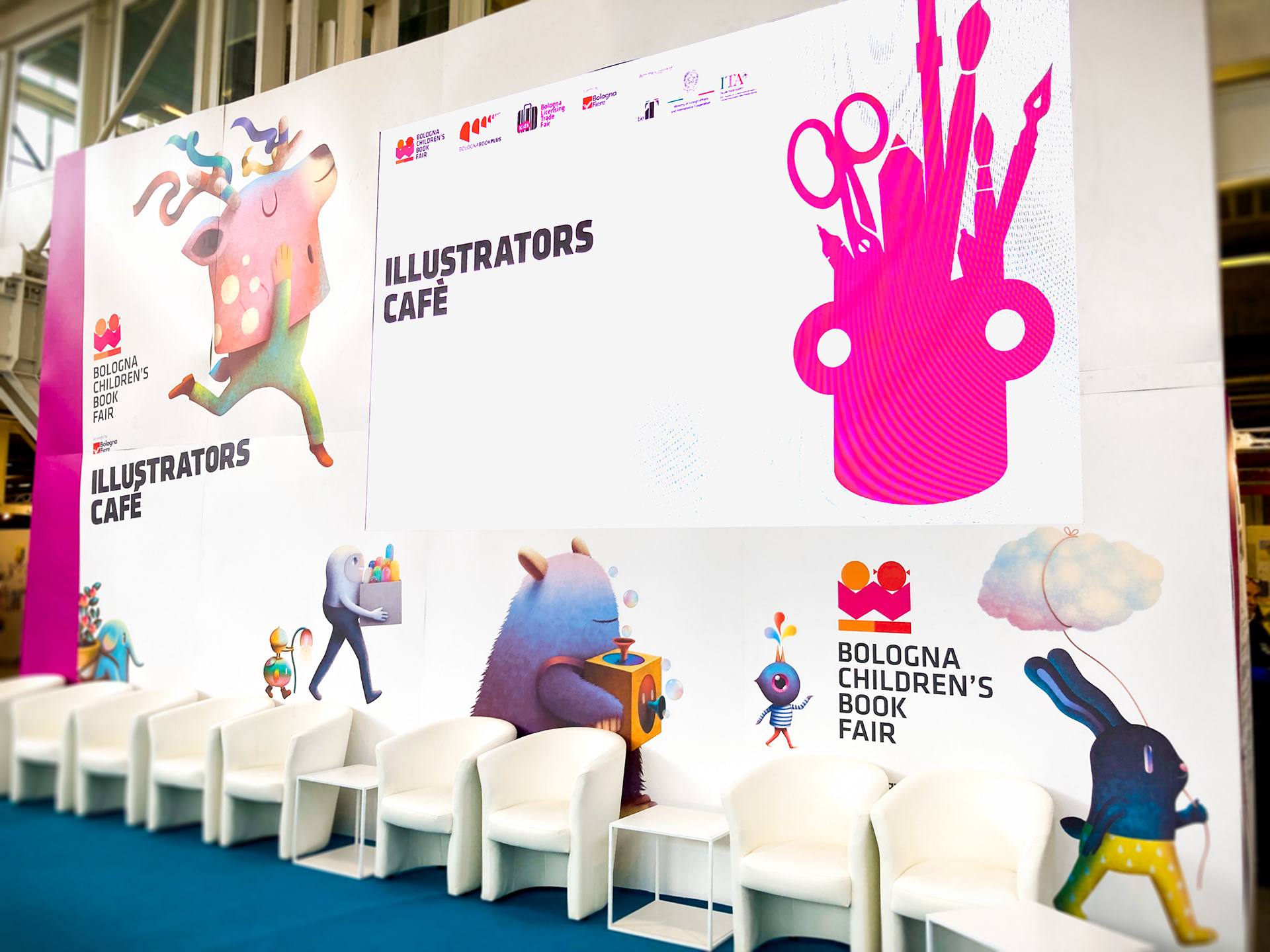 Solin Sekkur Portafolio - Bologna Children's Book Fair 2022 Visual Identity