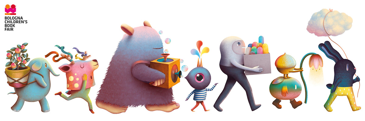 Solin Sekkur Portafolio - Bologna Children's Book Fair 2022 Visual Identity
