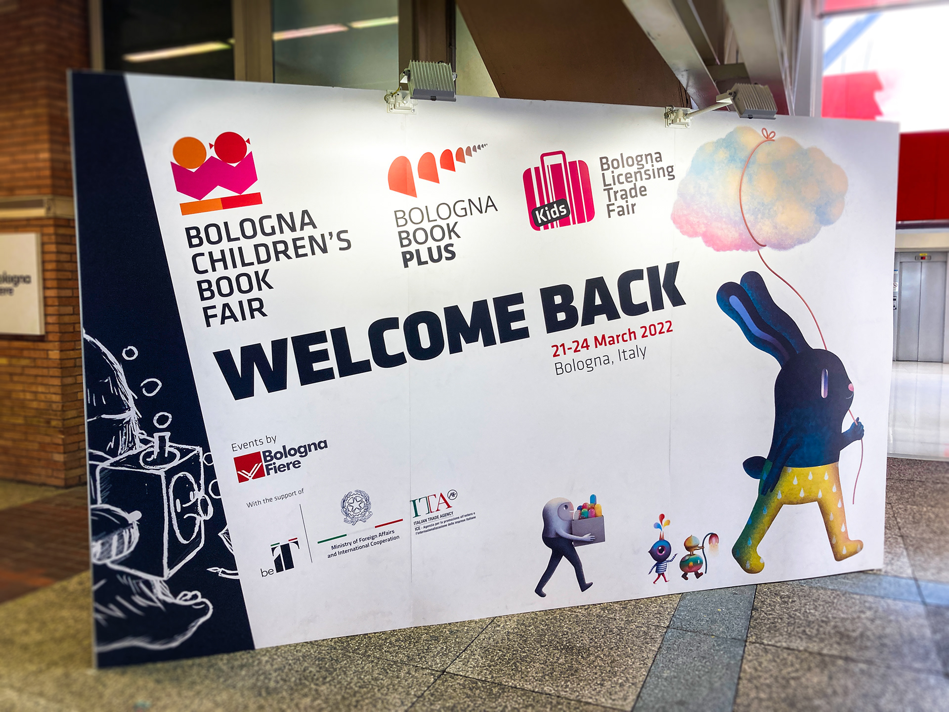 Solin Sekkur Portafolio - Bologna Children's Book Fair 2022 Visual Identity