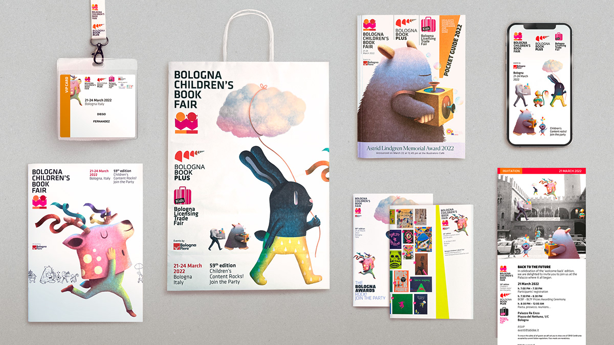 Solin Sekkur Portafolio - Bologna Children's Book Fair 2022 Visual Identity