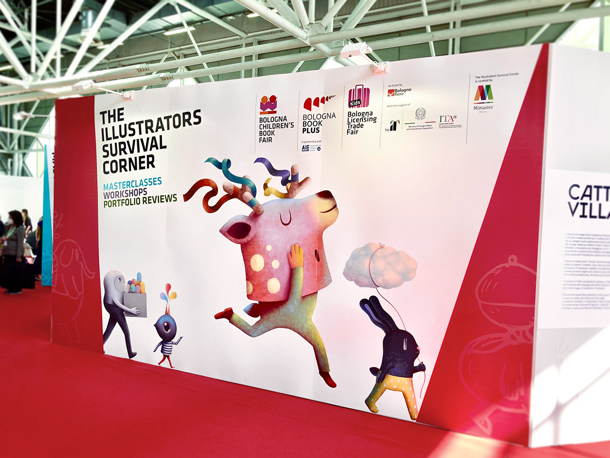 Solin Sekkur Portafolio - Bologna Children's Book Fair 2022 Visual Identity