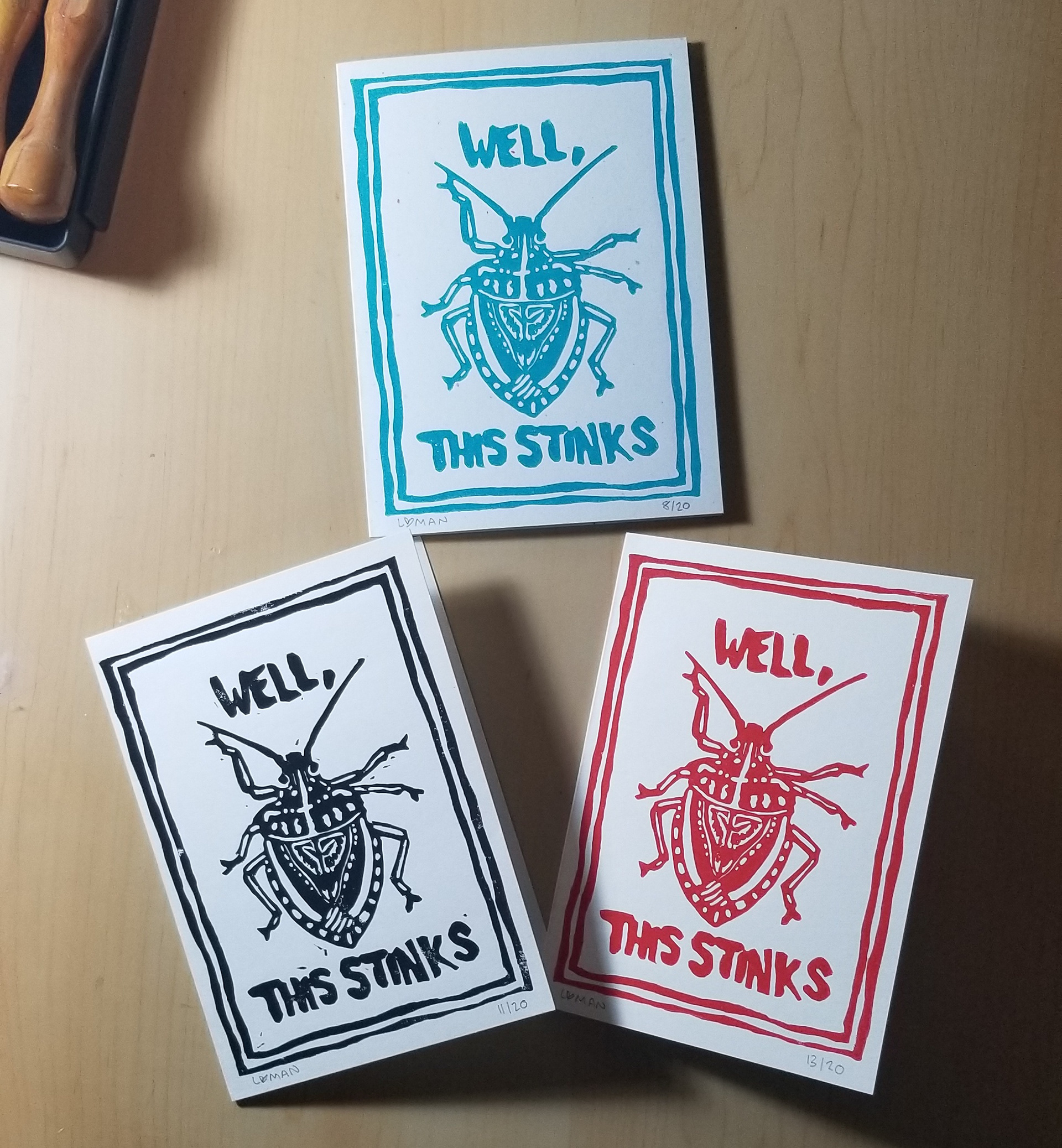 LoRae Hartman - Stink Bug Cards