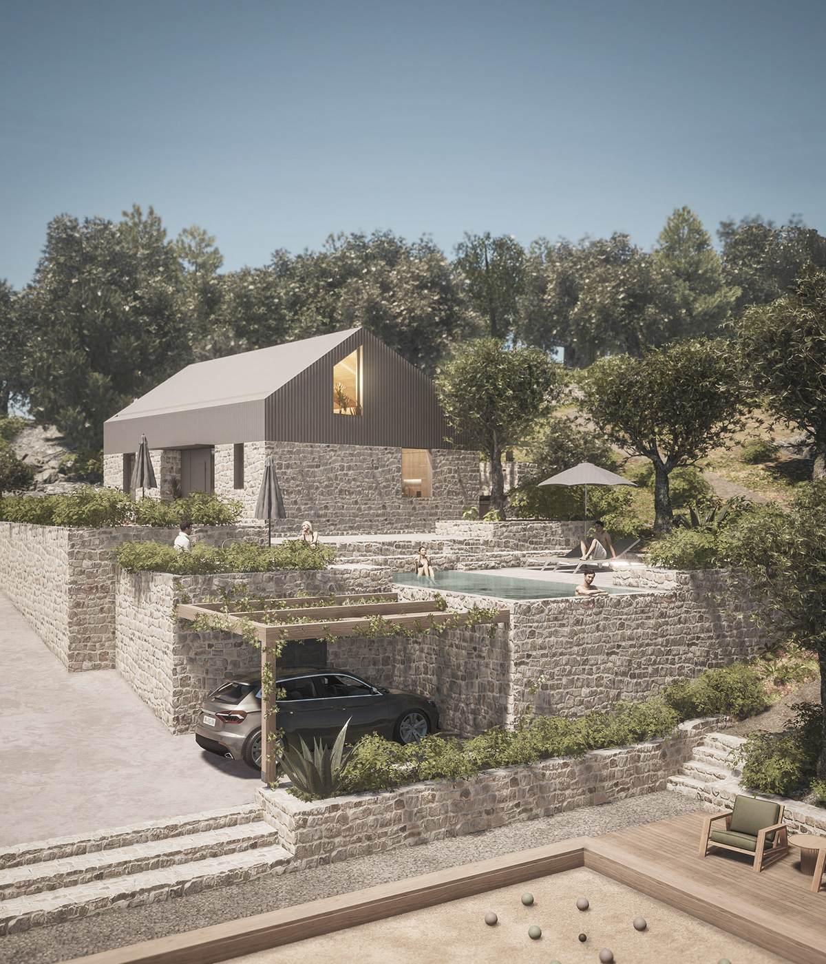 AB12 Studios | Architecture & Visual Communication - Pucisca Villa