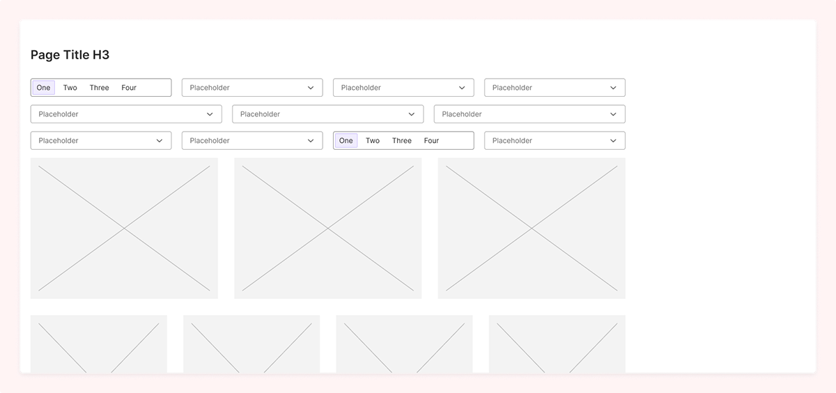 Paul Dixon - Lead UX/Product Designer - Filter Design Patterns