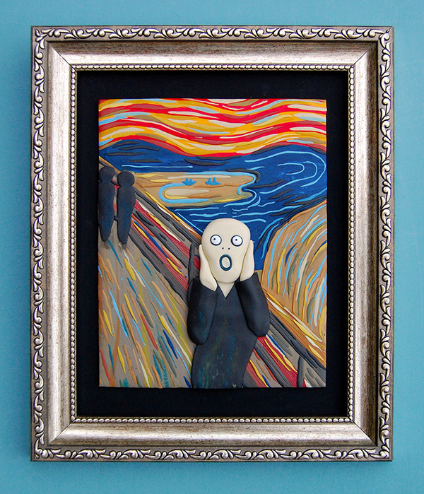 Clay Disarray - Polymer Paintings