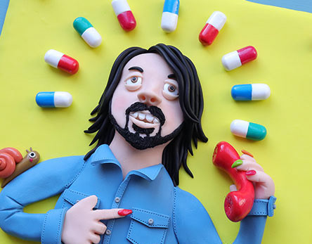 Clay Disarray - Polymer Paintings