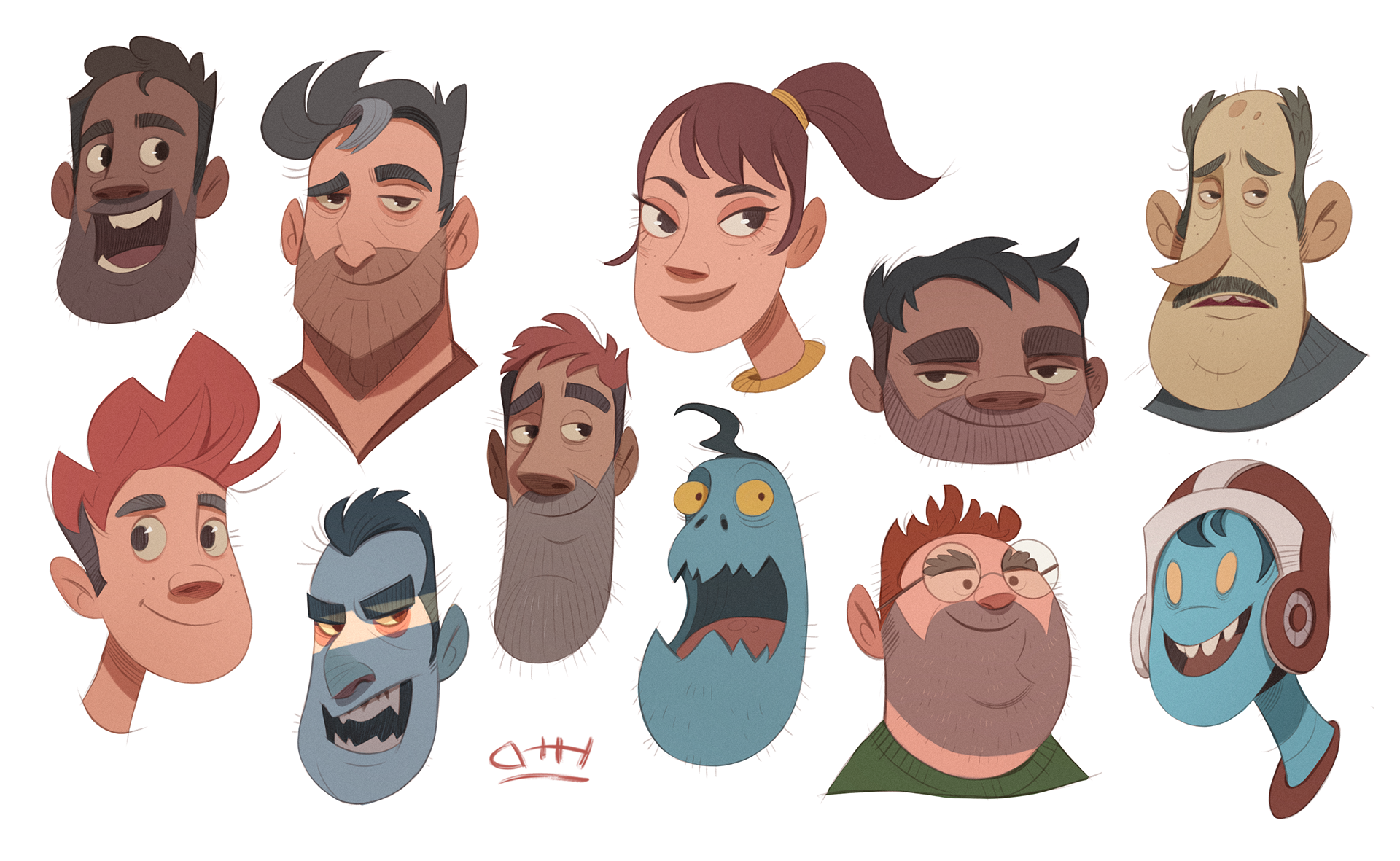 Carl Harrison - Concepts/Sketches