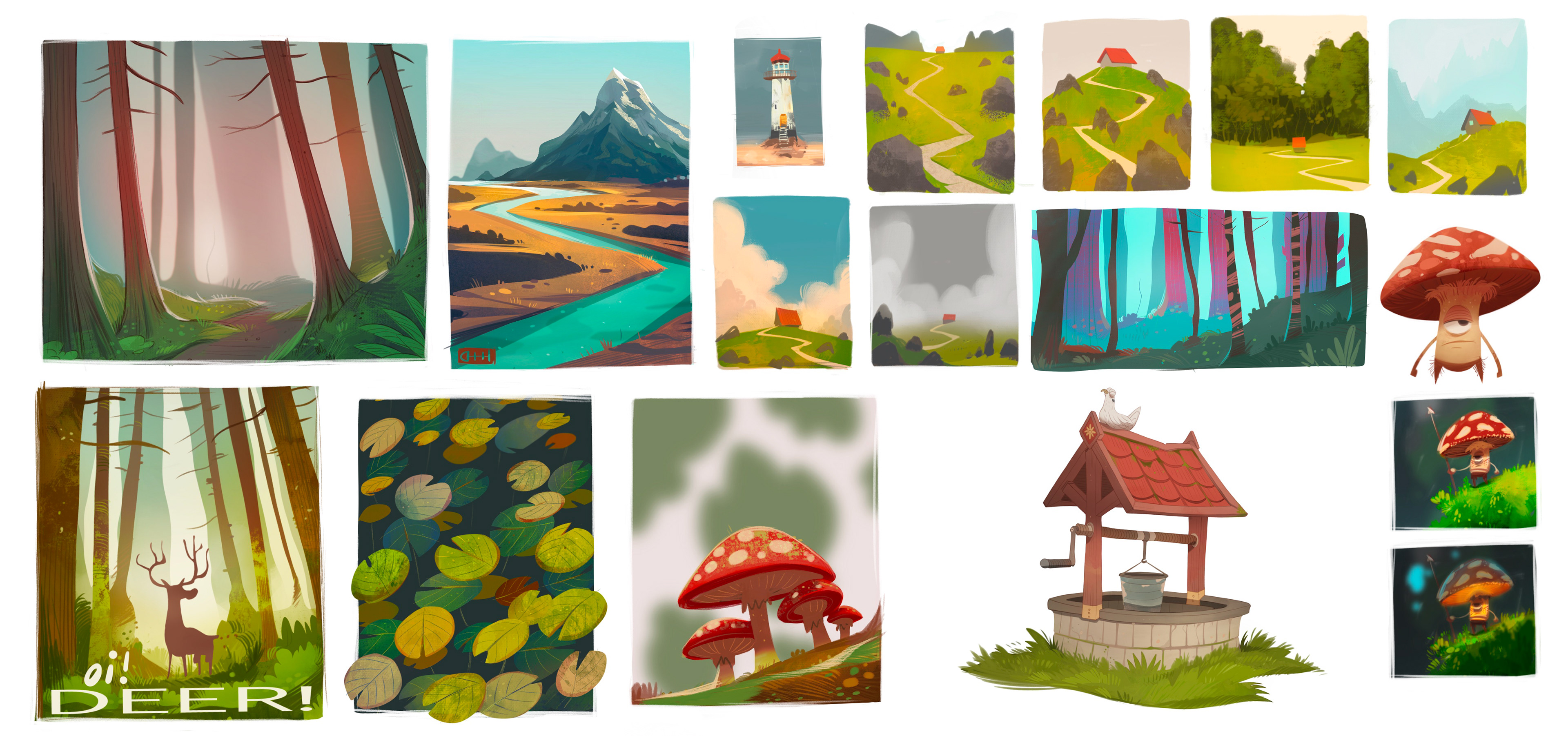 Carl Harrison - Concepts/Sketches