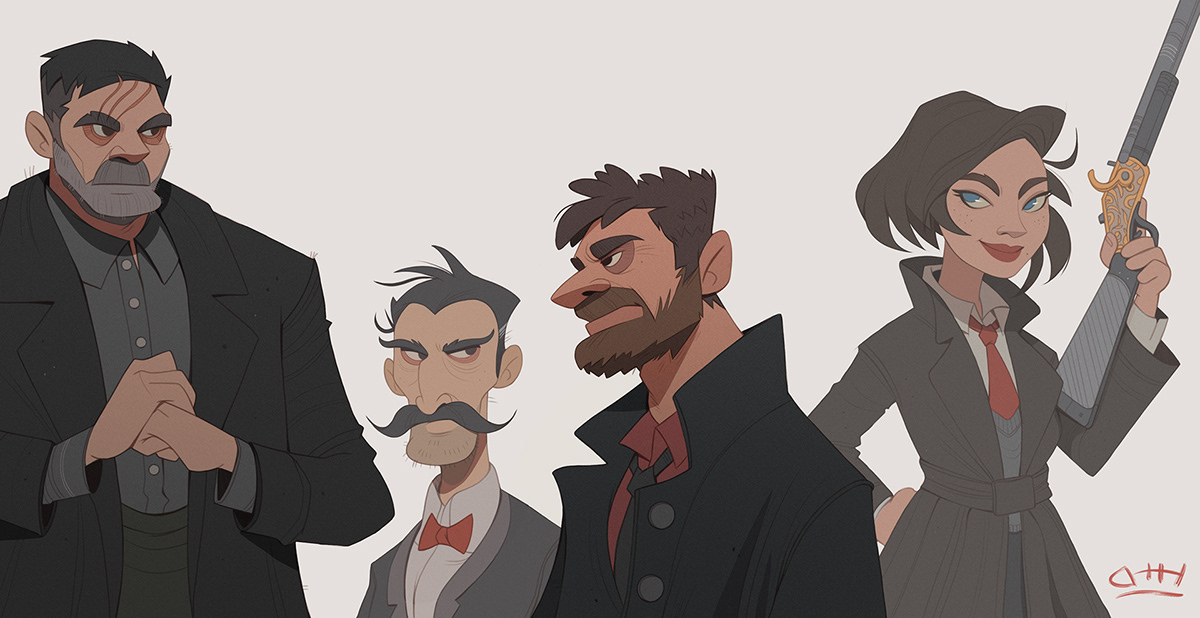 Carl Harrison - Concepts/Sketches