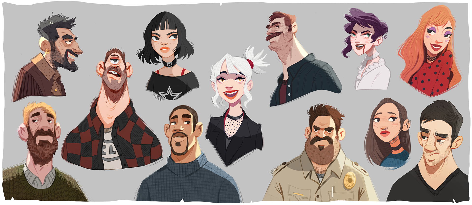 Carl Harrison - Concepts/Sketches