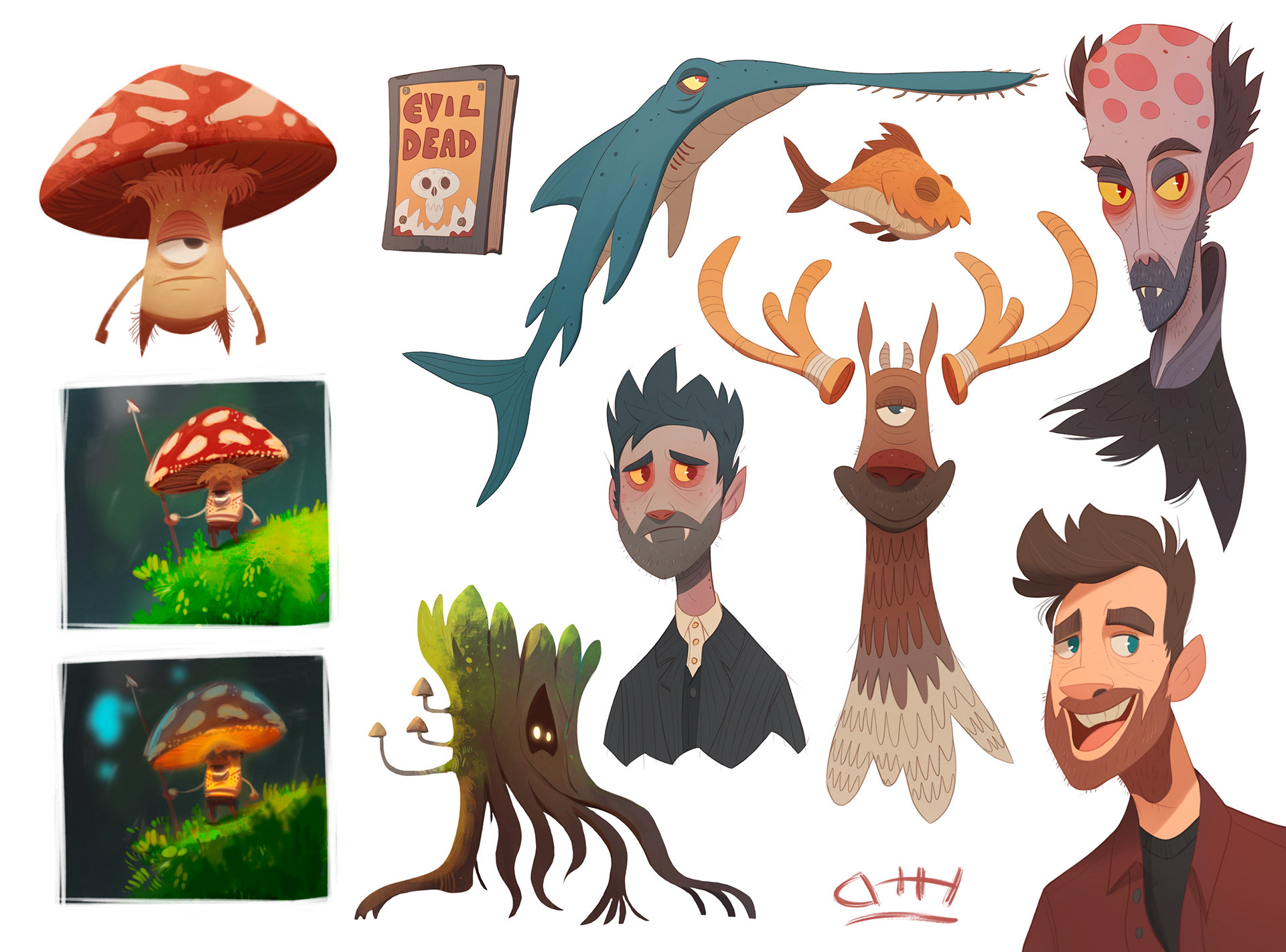 Carl Harrison - Concepts/Sketches