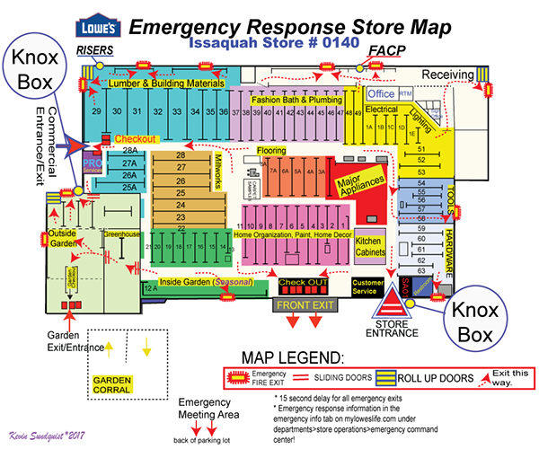 kevin sundquist - Lowe's Store Map
