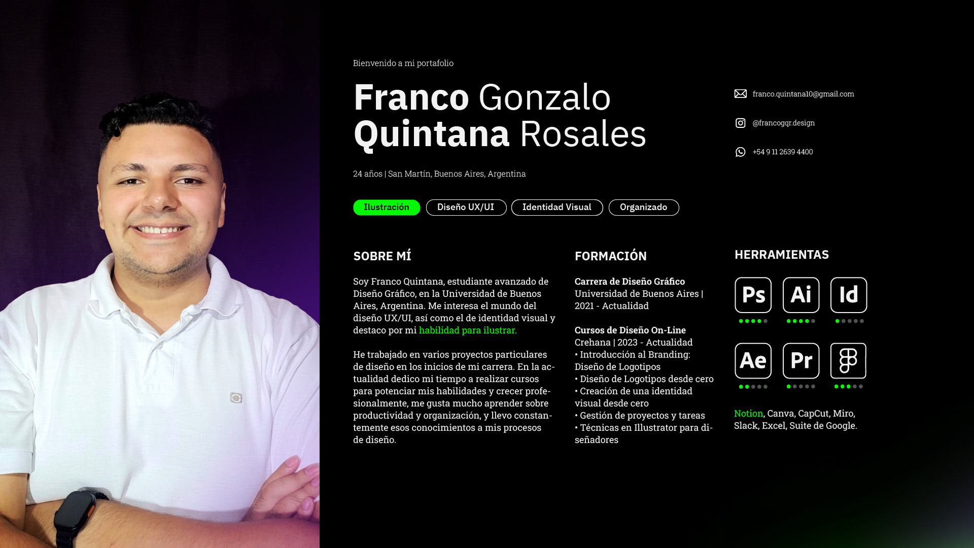 Franco Quintana - Portafolio