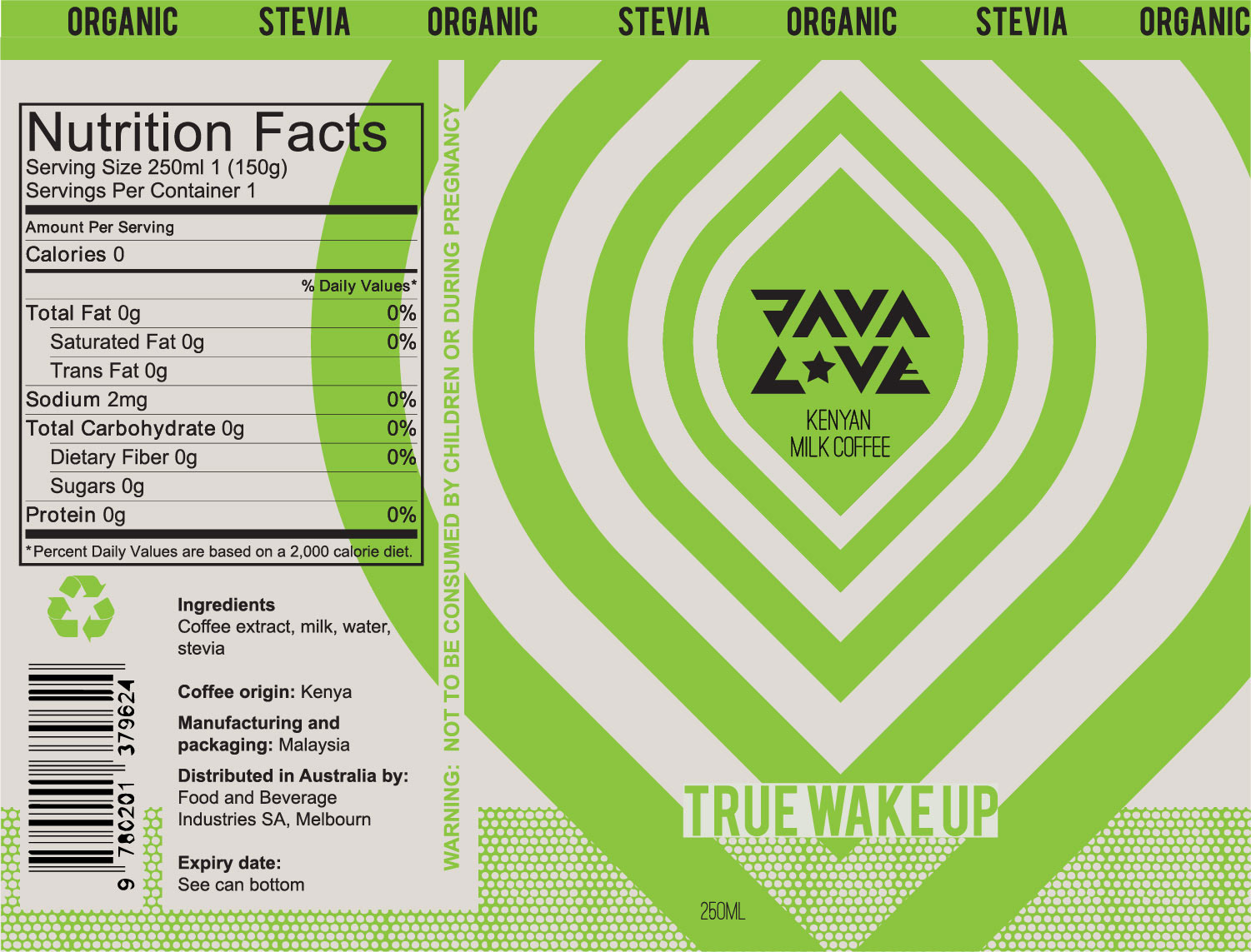 Elodie Spagnol - Java Love café Kenyan