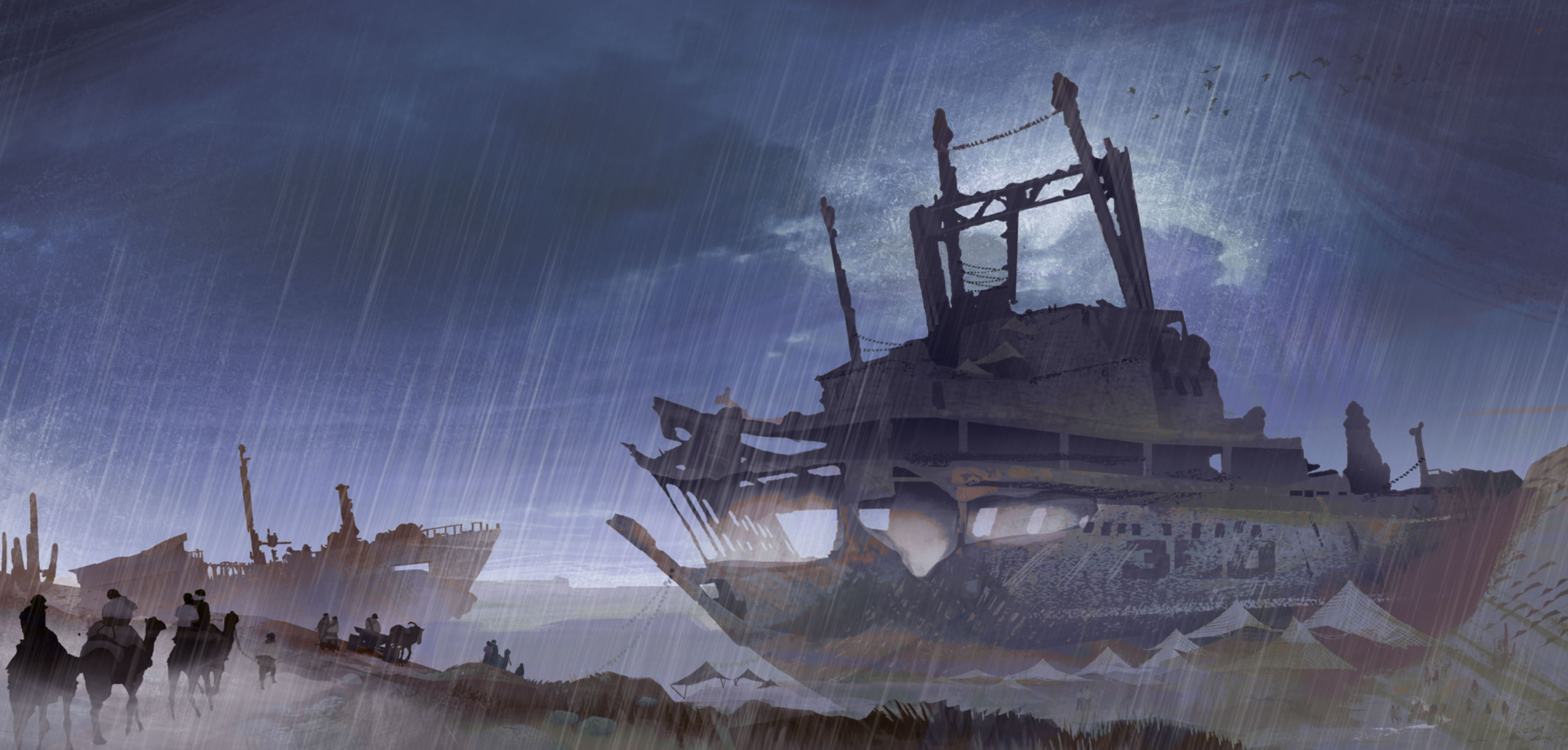 Dara Girel-mats - Shipwreck Color Studies