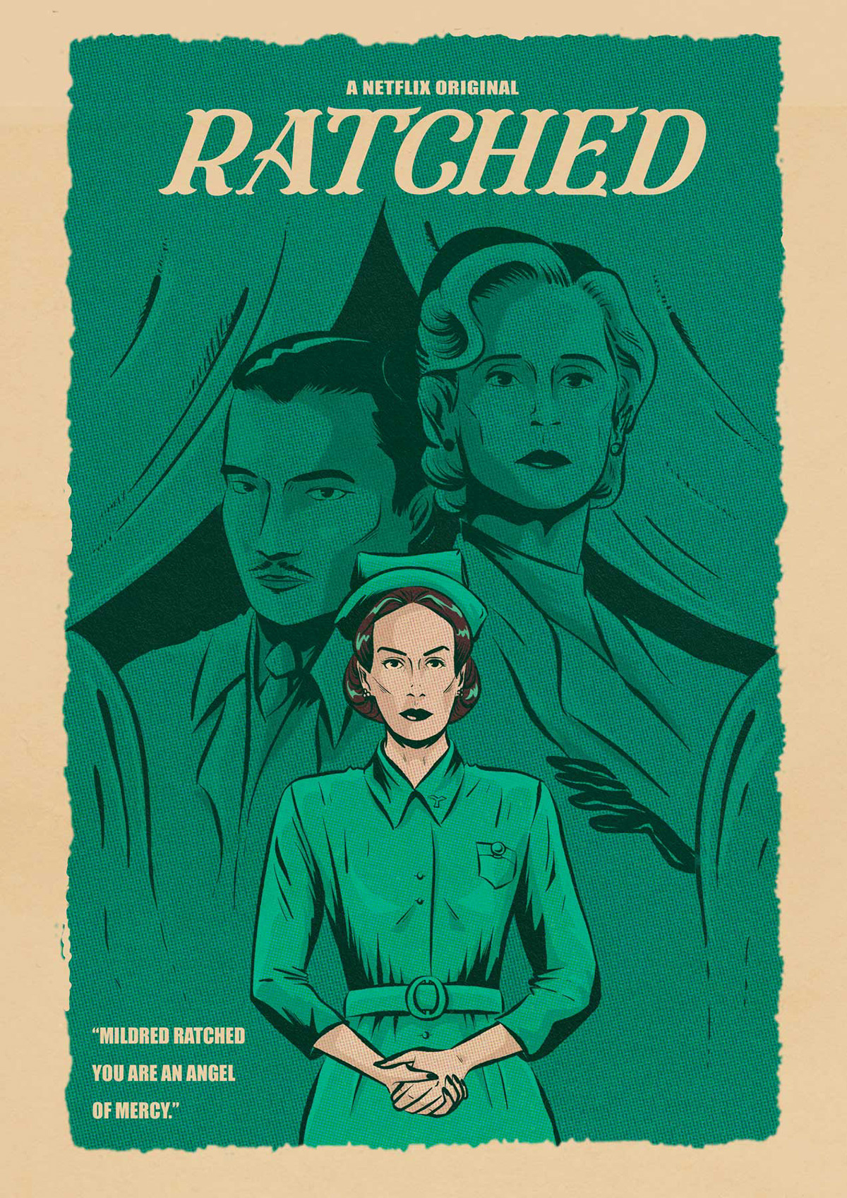 Jenifer Prince - RATCHED PULP POSTER