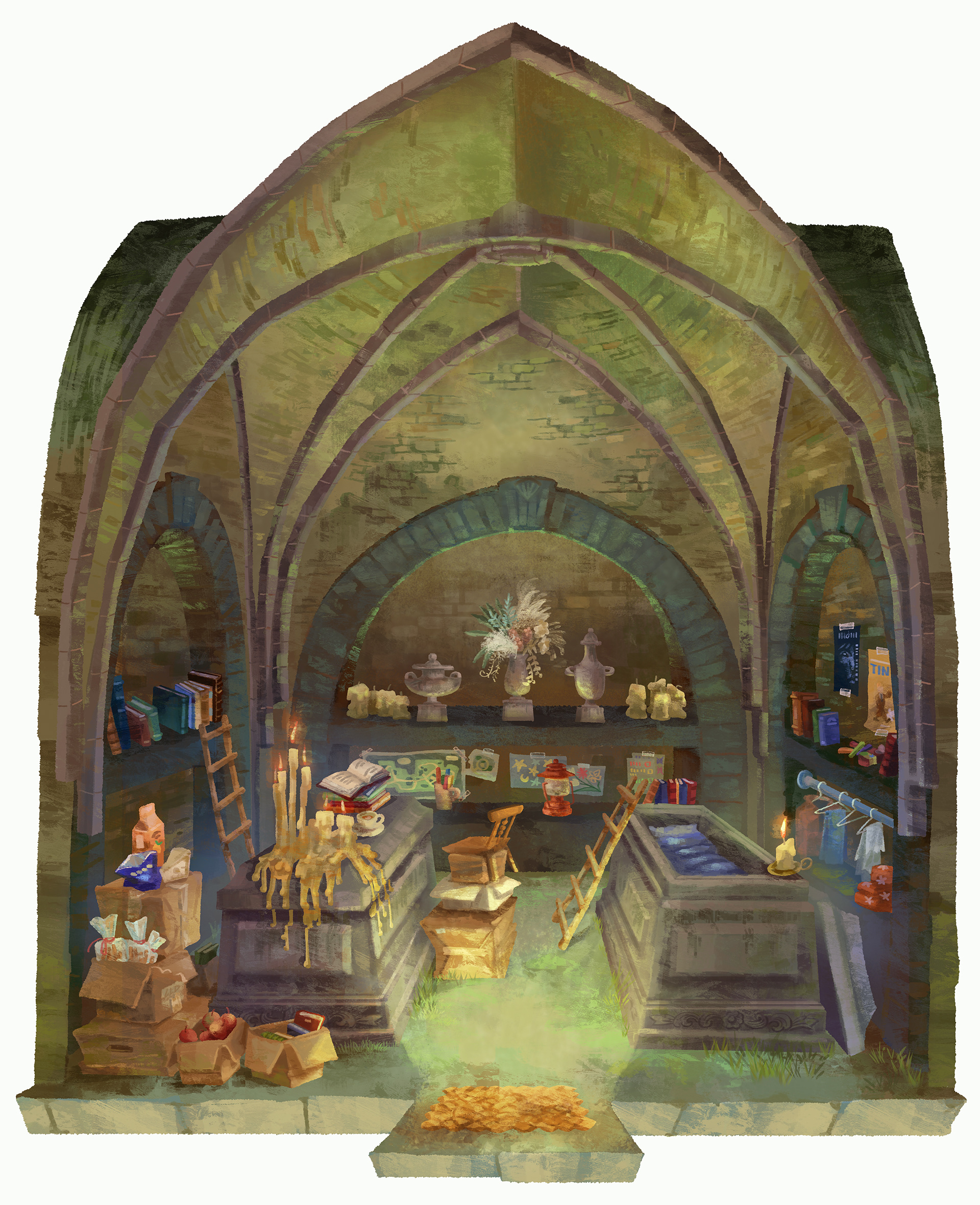 Ivory Bi - The Graveyard Book