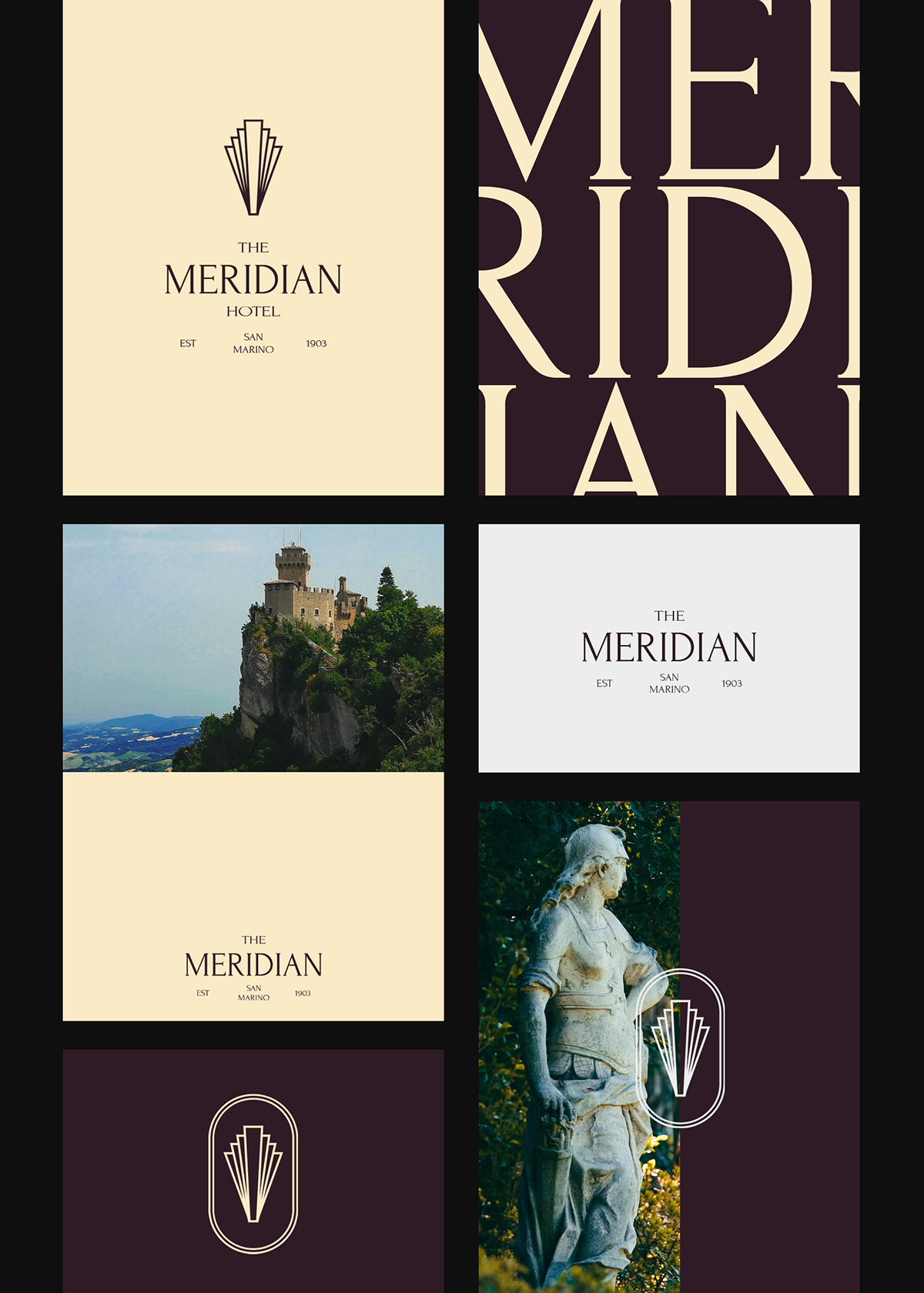 Paul Taylor - Portfolio - The Meridian - Brand Identity