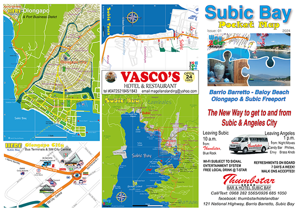 Subic Bay Maps - Subic Bay Pocket Map