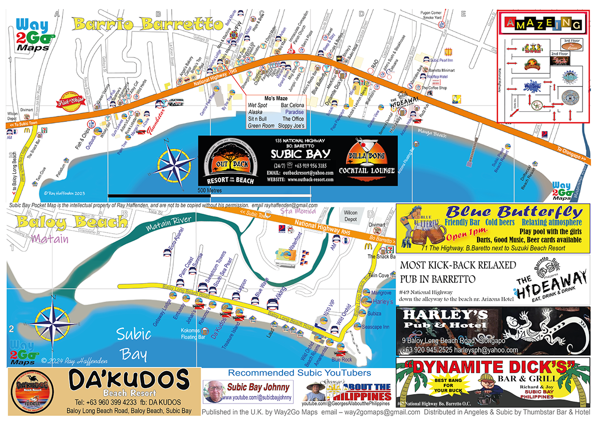 Subic Bay Maps