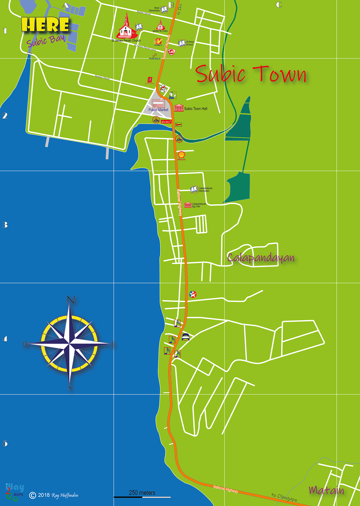 Subic Bay Maps - Maps