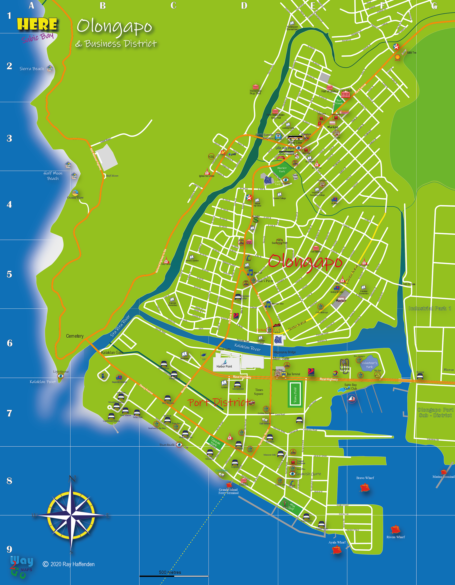 Subic Bay Maps - Maps