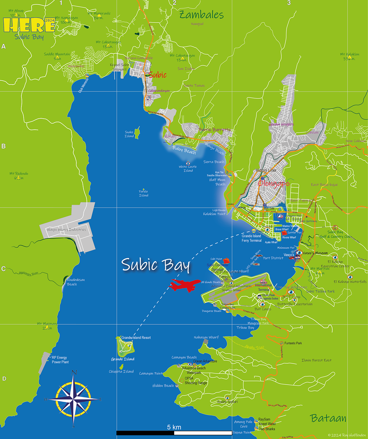 Subic Bay Maps - Maps