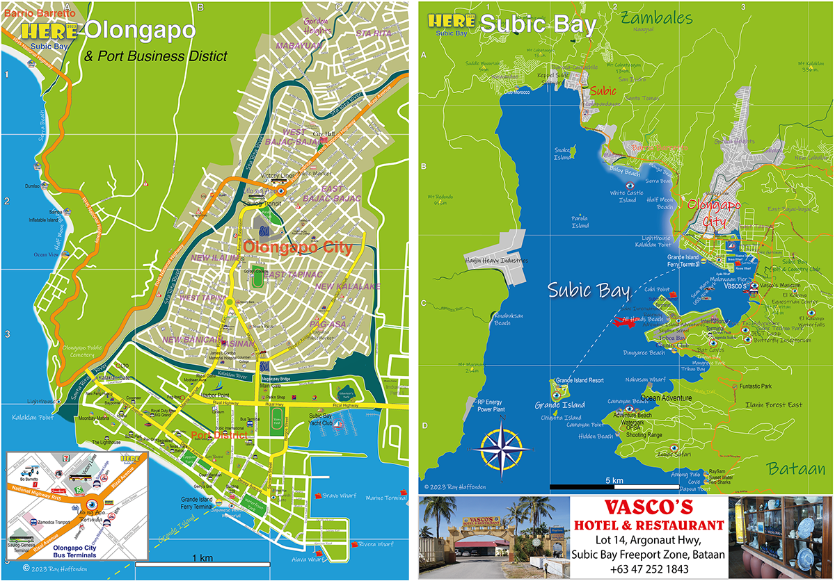 Subic Bay Maps