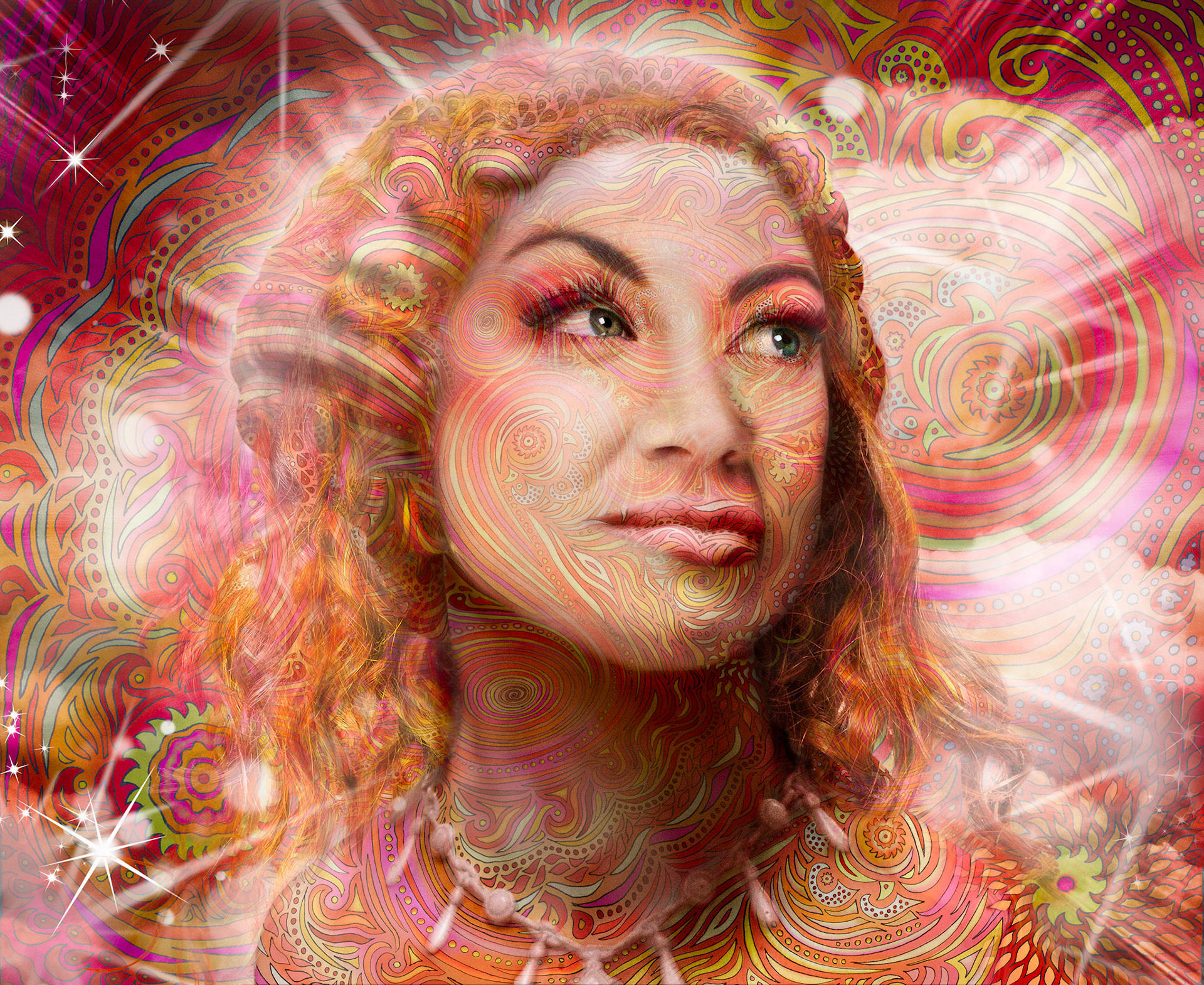 Theresa Jackson Portraits Portfolio - Illustrated Photographic Composites