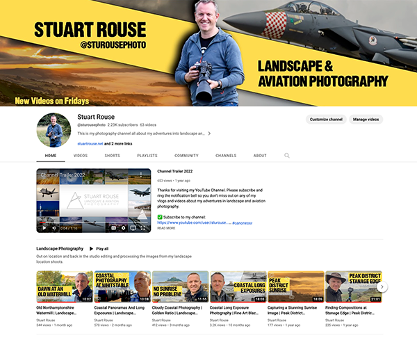 Stuart Rouse Landscape & Aviation Photography - BLOG