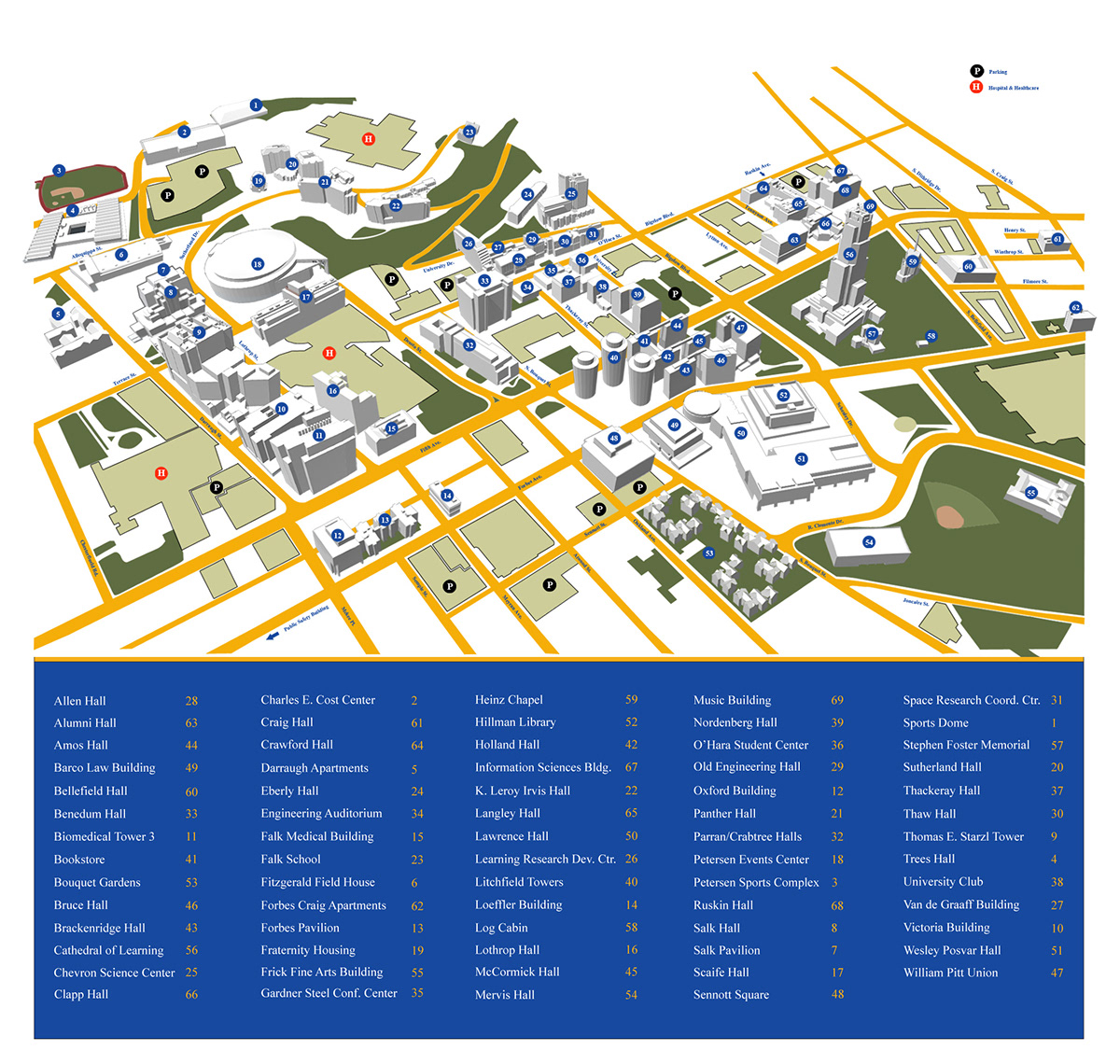Rob Kemp Art - Pitt 3D Mapping