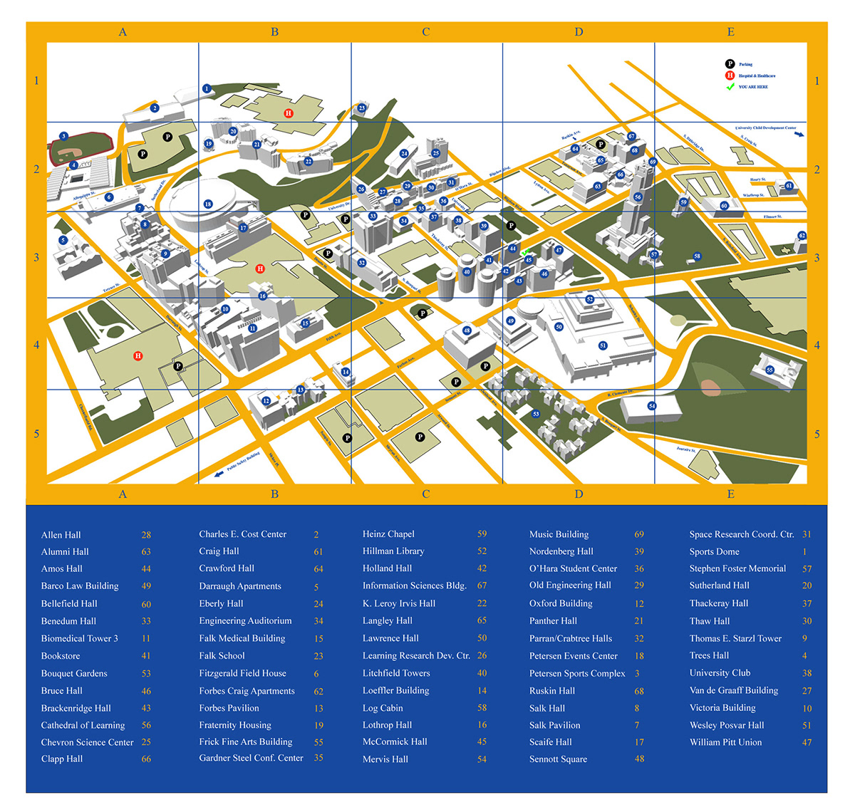 Rob Kemp Art - Pitt 3D Mapping