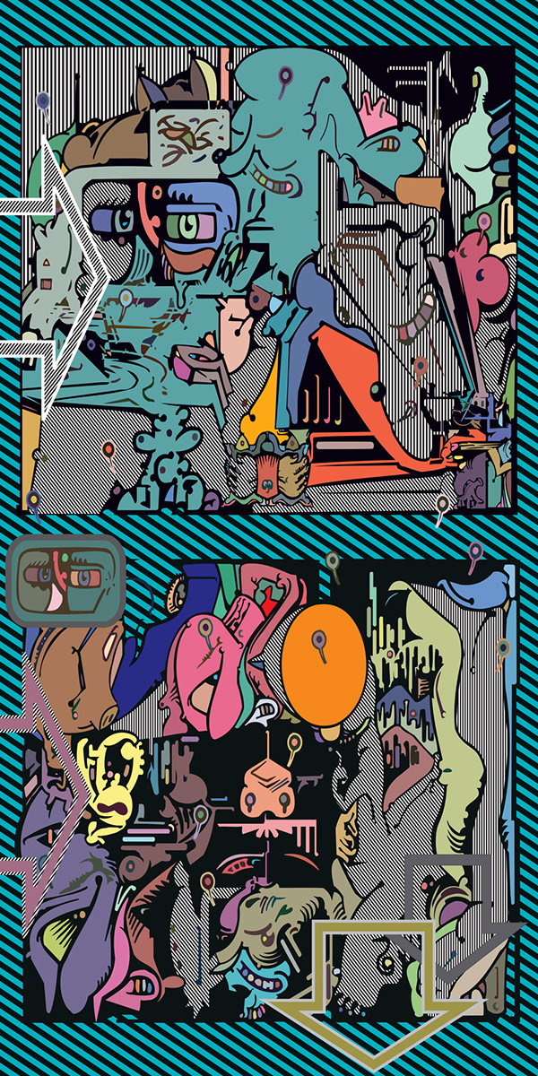 Jean Jacques Tachdjian - ABSTRACT COMICS