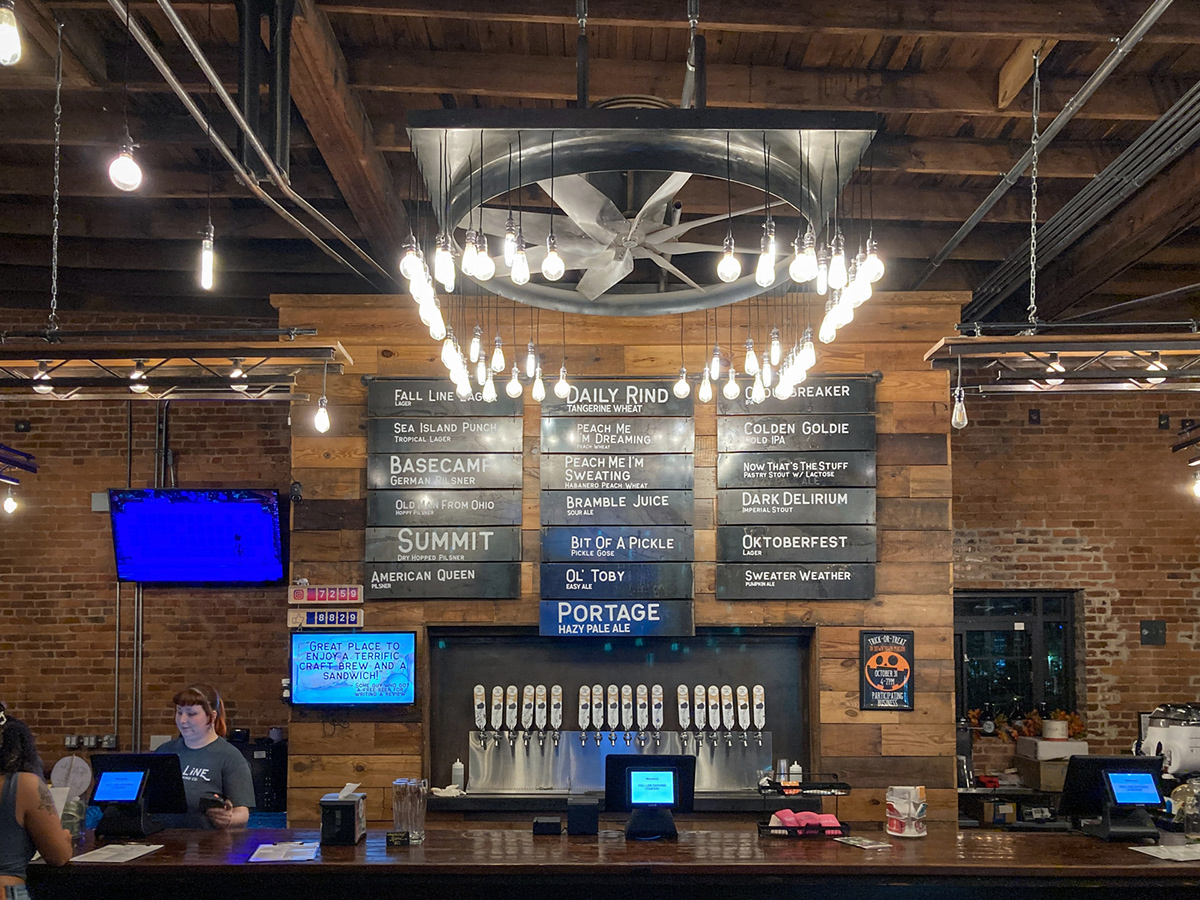 Exploring Macon - Fall Line Brewery