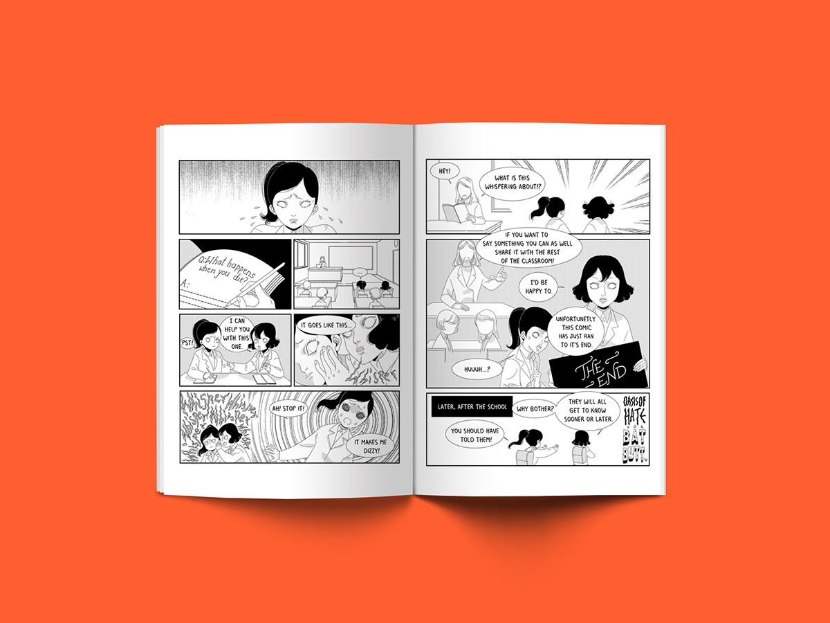 SHAUN HILL // ILLUSTRATION & DESIGN - BAT BUTT #4 ZINE B