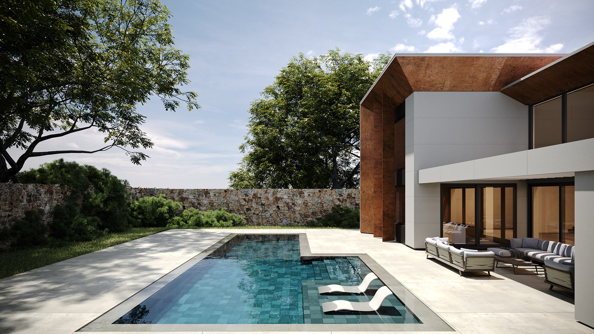 archformstudio - CORTEN HOUSE