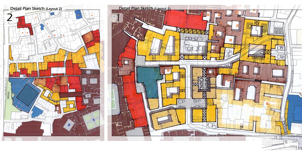 UrbanIX.Studio - Isfahan Historical Bazaar Masterplan